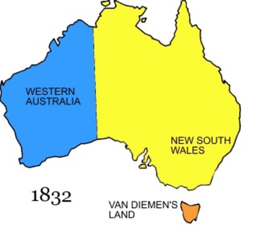 COLONISATION OF AUSTRALIA timeline | Timetoast timelines
