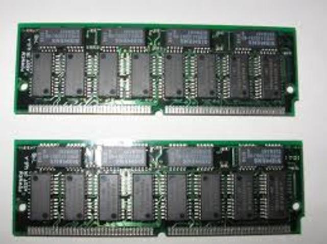 Evolución de la memoria RAM timeline | Timetoast timelines