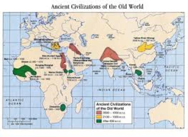 Ancient Civilizations of the Old World "Early Civilizations" timeline ...