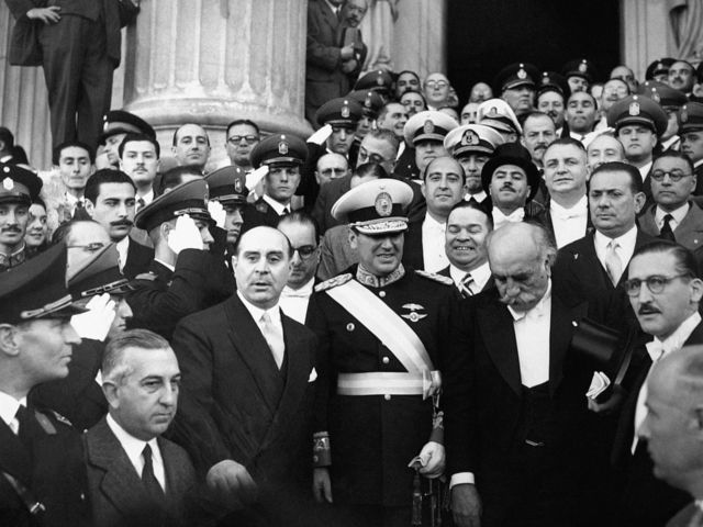 El protagonismo de Perón entre 1943-1955 timeline | Timetoast timelines