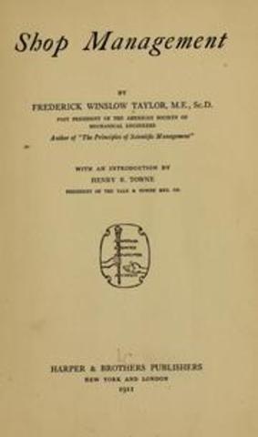Frederick Taylor y Henri Fayol Timeline | Timetoast timelines