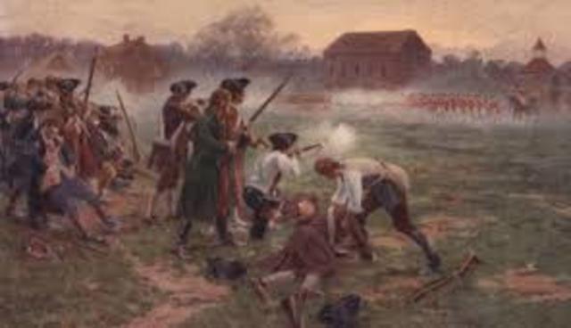 American Revolution Battles timeline | Timetoast timelines