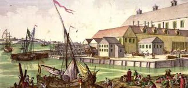 Colonial America timeline | Timetoast timelines