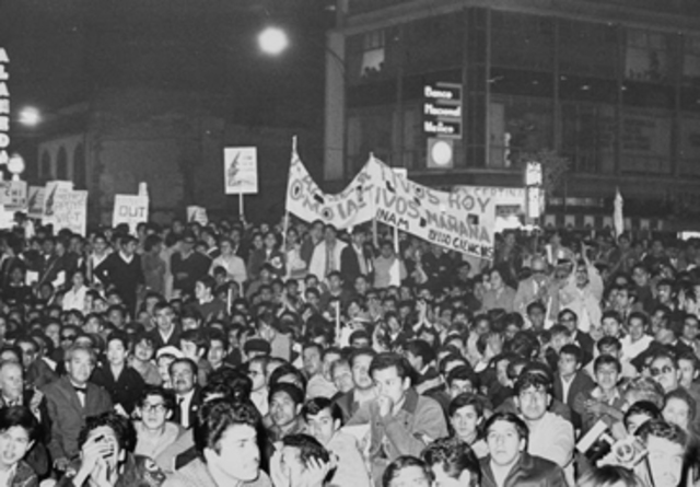 EVENTOS DEL 22 DE JULIO AL 2 DE OCTUBRE DE 1968 timeline | Timetoast ...