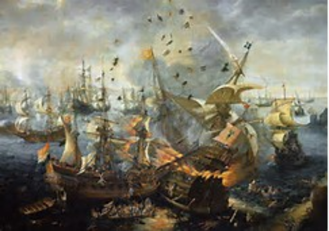 Spanish Armada was defeated. timeline | Timetoast timelines