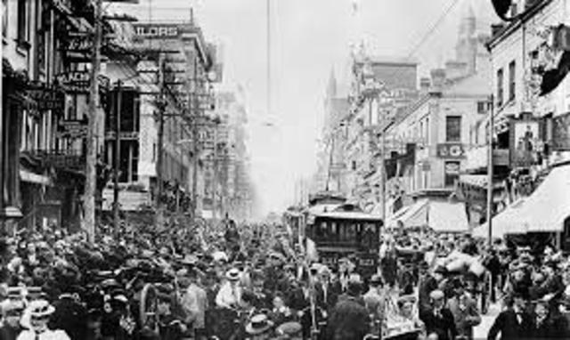 American expansion & Industrialization timeline | Timetoast timelines