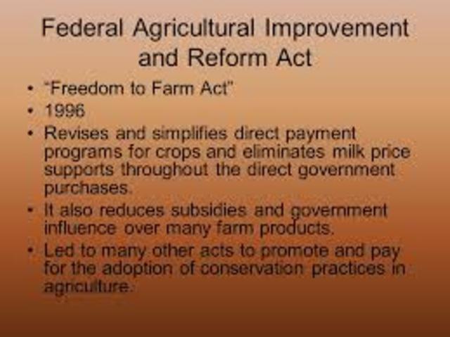 Farm Bills timeline | Timetoast timelines