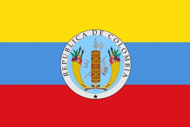 EVOLUCIÓN DE LA BANDERA DE COLOMBIA timeline | Timetoast timelines