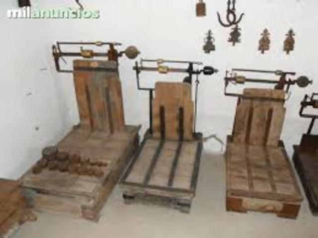 evolución de los instrumentos de medición timeline | Timetoast timelines