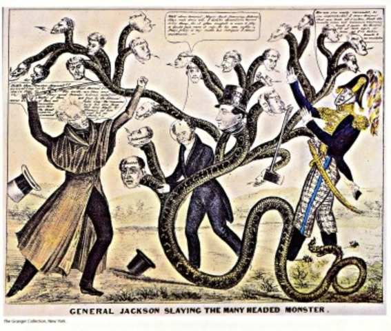 The Bank War timeline | Timetoast timelines