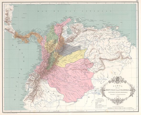 La historia de Colombia durante el siglo XIX y XX timeline | Timetoast ...