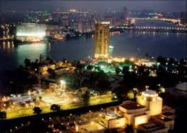 Present Day Egypt Cities