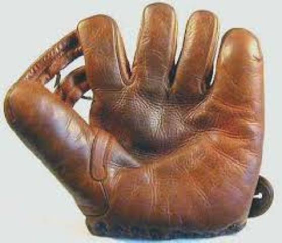 The Evolution of the Baseball Glove timeline | Timetoast timelines