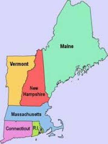 Massachusetts Colonies timeline | Timetoast timelines