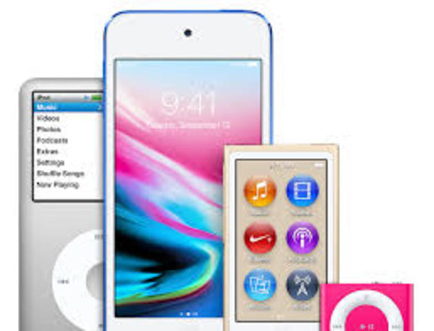 The History of The iPod timeline | Timetoast timelines