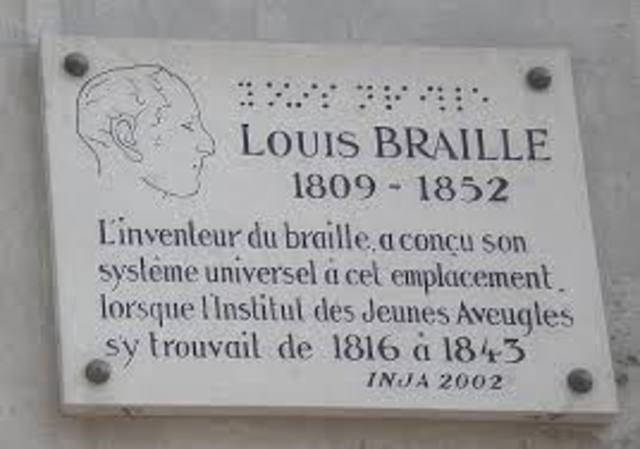 Louis Braille timeline | Timetoast timelines