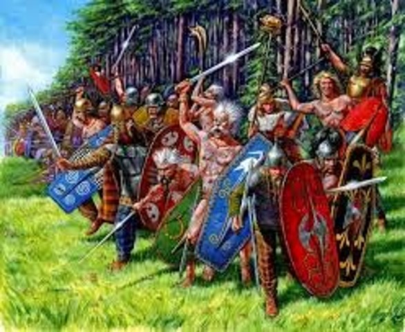 Cesare contro i Galli timeline | Timetoast timelines
