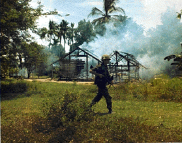 Major Events of the Vietnam War timeline | Timetoast timelines