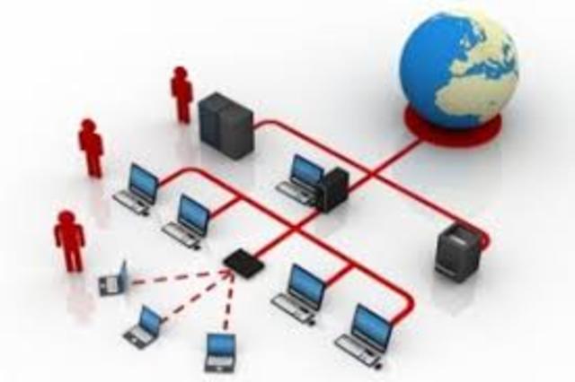 la primera red informatica timeline | Timetoast timelines