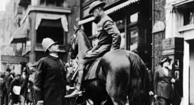Boston Police Strike of 1919 events timeline | Timetoast timelines