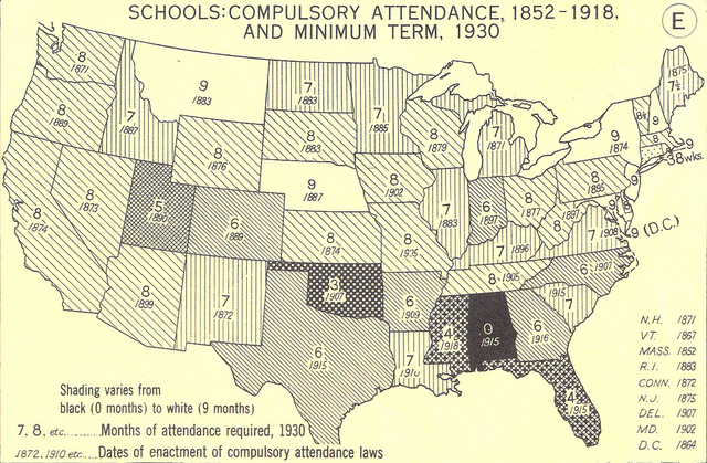 American Education in 1800-1899 timeline | Timetoast timelines