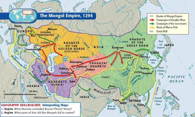 Mongol timeline | Timetoast timelines