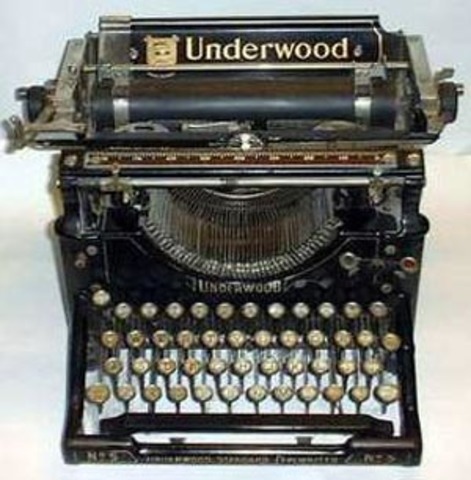History of Typewriters timeline | Timetoast timelines