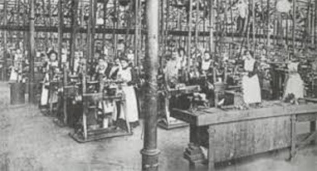 geschiedenis industriële revolutie timeline | Timetoast timelines