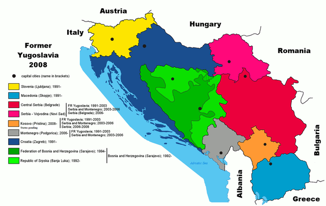 Partition of Yugoslavia timeline | Timetoast timelines