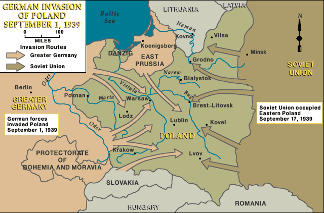 Invasion of Poland timeline | Timetoast timelines