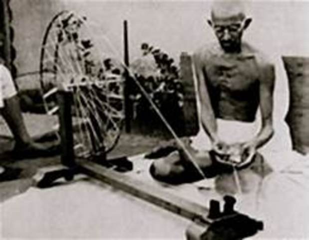 India Independence & the Life of Gandhi timeline | Timetoast timelines