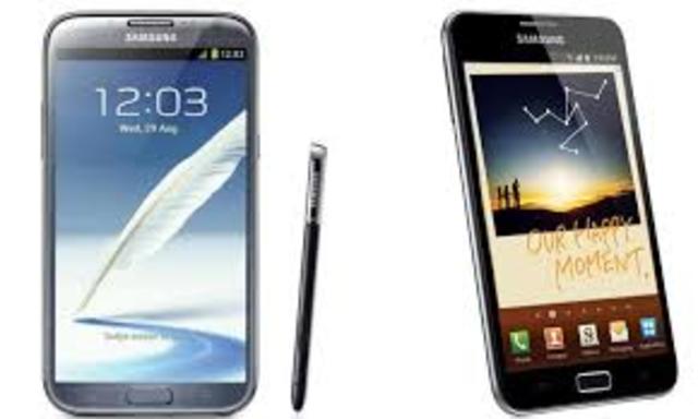 Evolución de los celulares Samsung Galaxy Note timeline | Timetoast ...