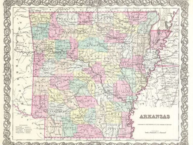Arkansas History timeline | Timetoast timelines