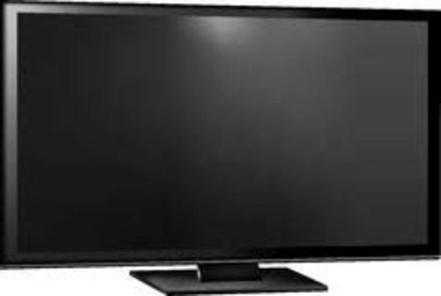 la evolución de los televisores timeline | Timetoast timelines