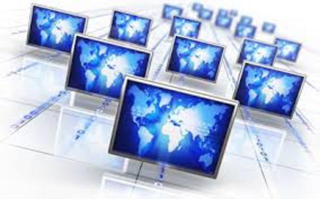 historia del internet timeline | Timetoast timelines