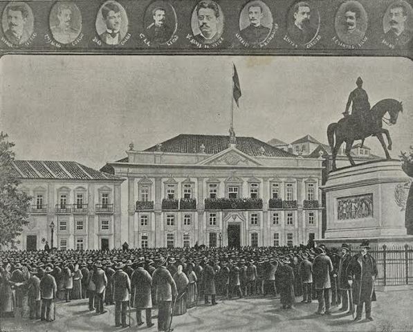 Historia Contemporánea de Portugal (Da Monaquia à República) timeline ...