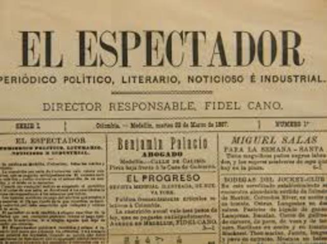 Historia de los Medios de Comunicación en Colombia timeline | Timetoast ...