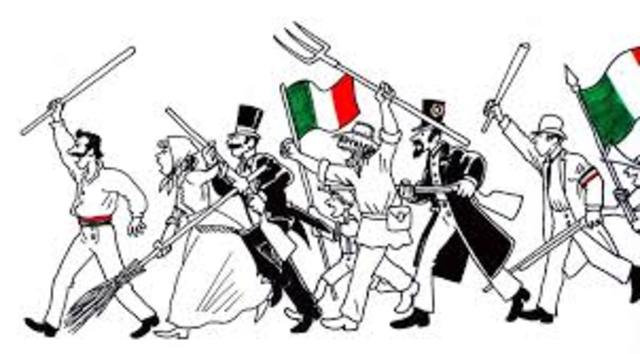 TAPPE DEL RISORGIMENTO timeline | Timetoast timelines