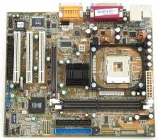 Motherboard y sus partes timeline | Timetoast timelines