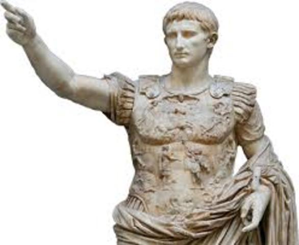 El ascenso de la Roma imperial timeline | Timetoast timelines