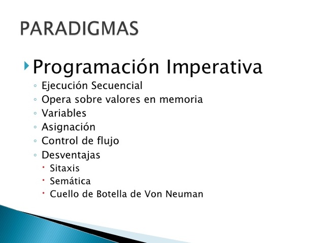 Paradigmas de Progrmación timeline | Timetoast timelines