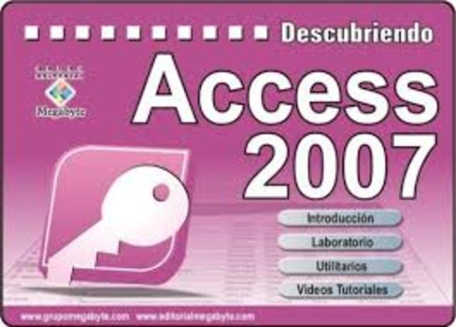 VERSIONES DE ACCESS timeline | Timetoast timelines