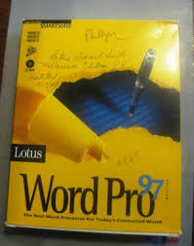 Procesadores de textos timeline | Timetoast timelines