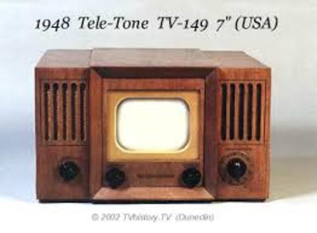evolución de la televisión timeline | Timetoast timelines