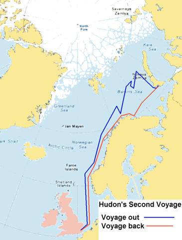 Exploration of Henry Hudson timeline | Timetoast timelines