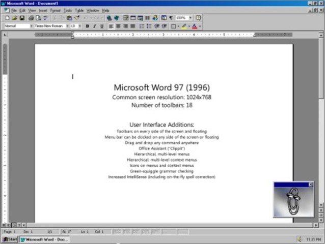 Linea de Tiempo de Microsoft Word timeline | Timetoast timelines