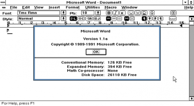linea del tiempo de microsoft word timeline | Timetoast timelines