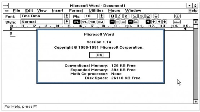 linea del tiempo de microsorf word timeline | Timetoast timelines