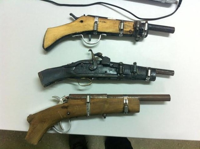 guns evolution 1800 to 1918 timeline | Timetoast timelines