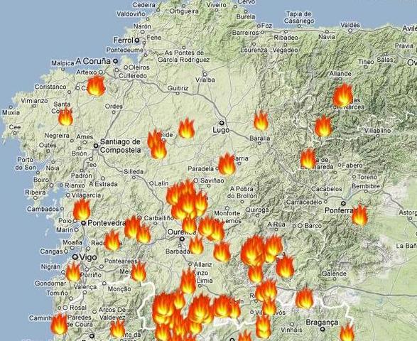 INCENDIOS EN GALICIA timeline | Timetoast timelines